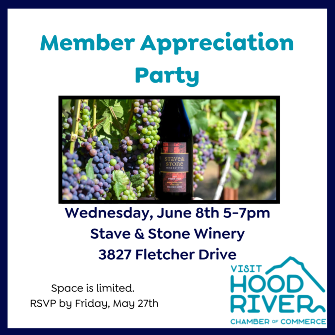 Chamber Membership Appreciation Party - 06/08/2022 - Visit Hood River