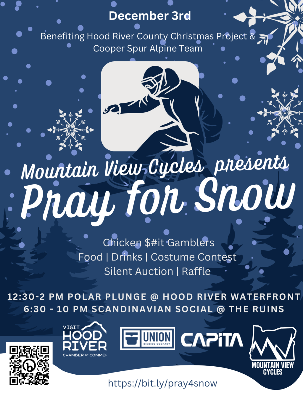 First Annual "Pray for Snow" Festival - 12/03/2022 - Visit Hood River