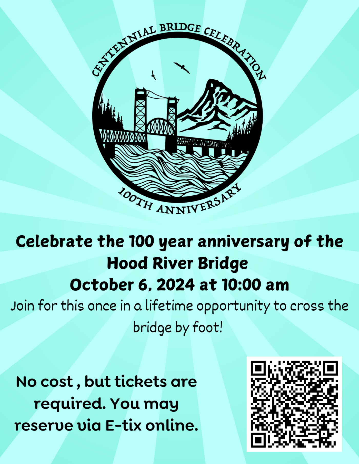 Centennial Bridge Celebration - 10/06/2024 - Visit Hood River